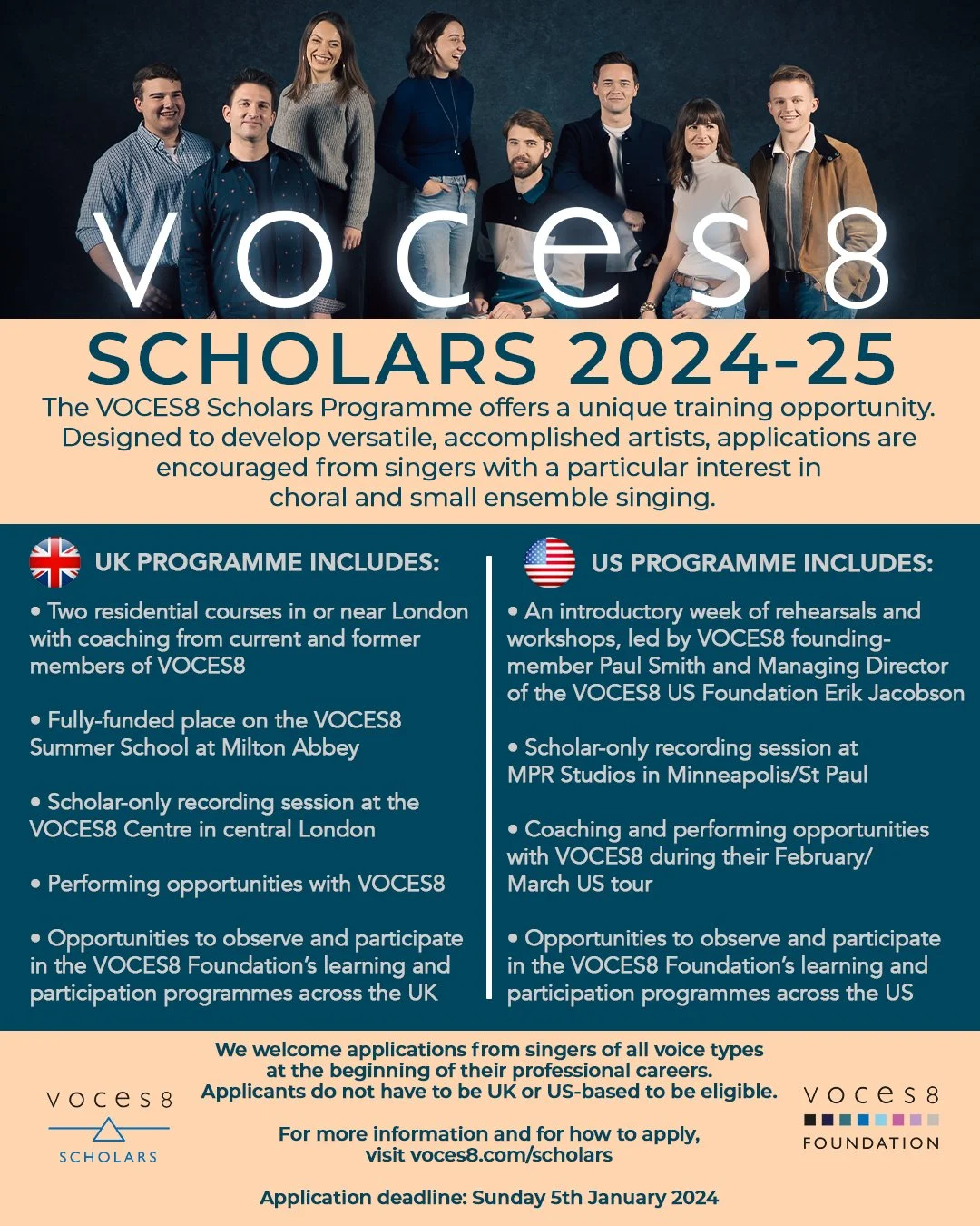 News — VOCES8 - A Choral Ensemble