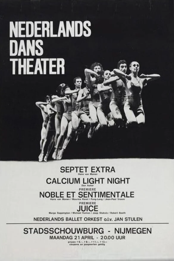 Netherlands Dance Theatre - Juice (1975) — Michael Kamen - Official Website