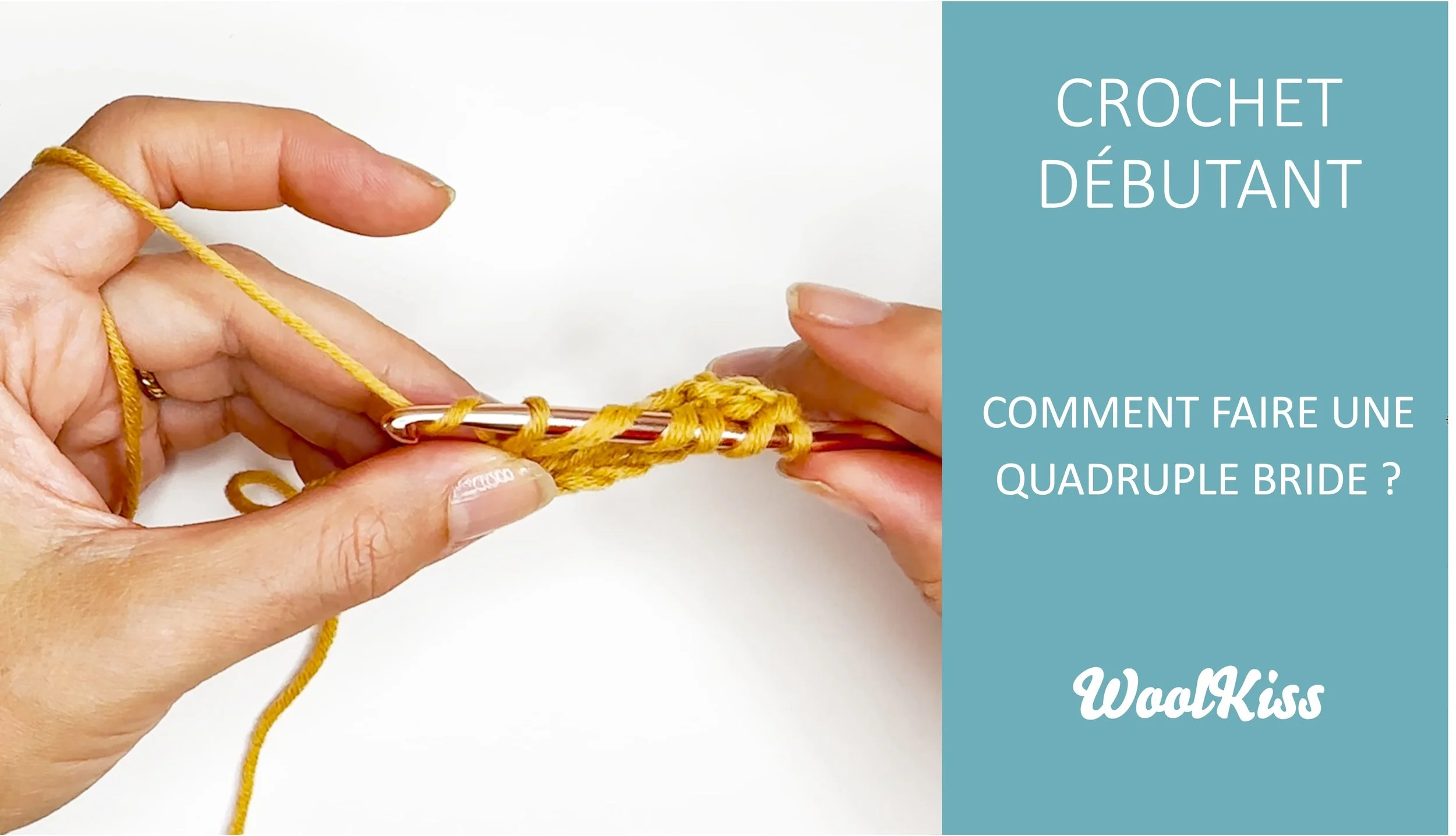 Tutoriels vidéos livre Crochet pour les débutants — WoolKiss