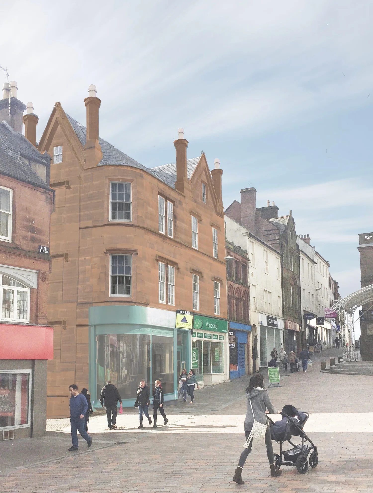 Plans lodged to transform historic Dumfries town centre property ...
