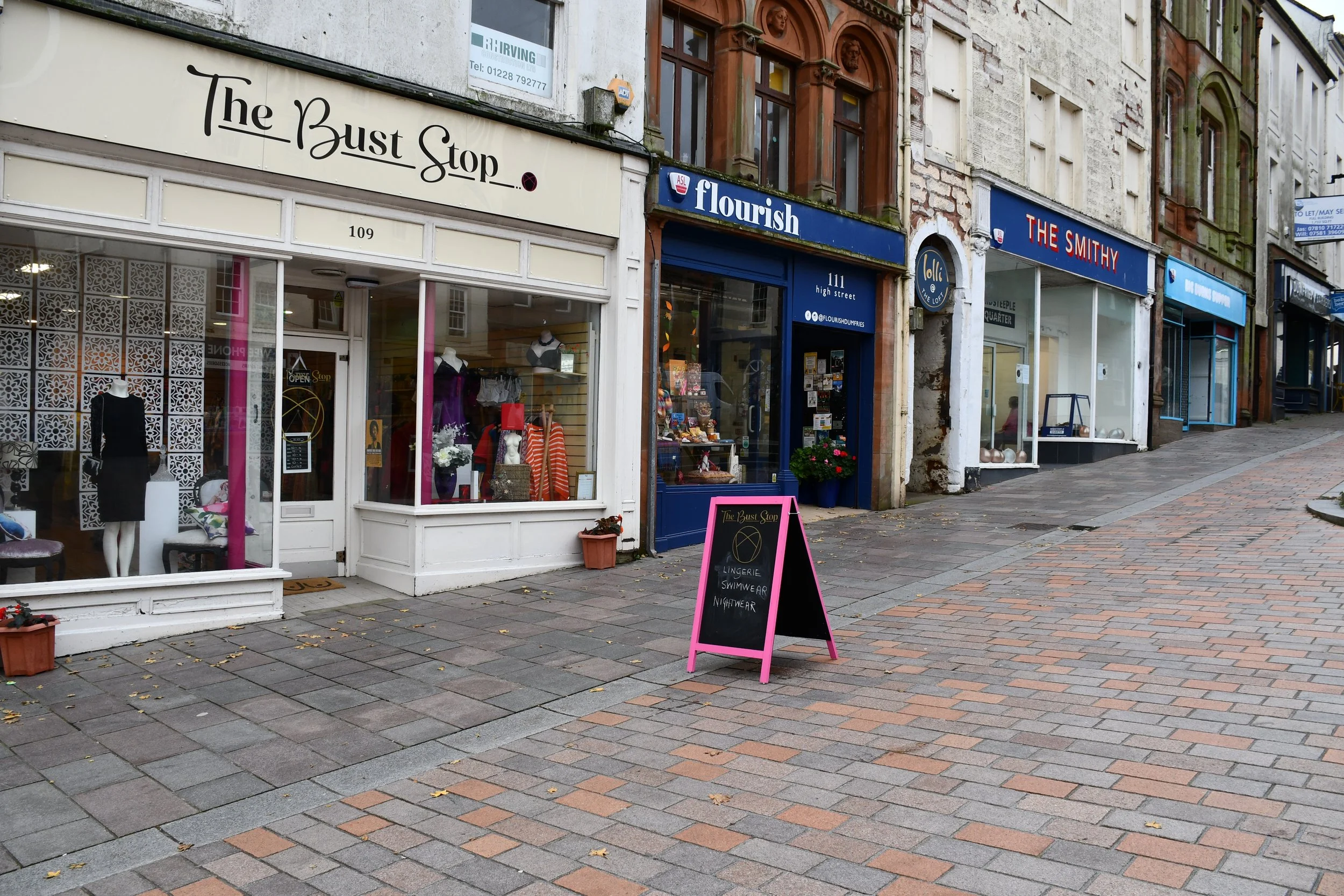 The Bust Stop moves on to Dumfries High Street — Midsteeple Quarter