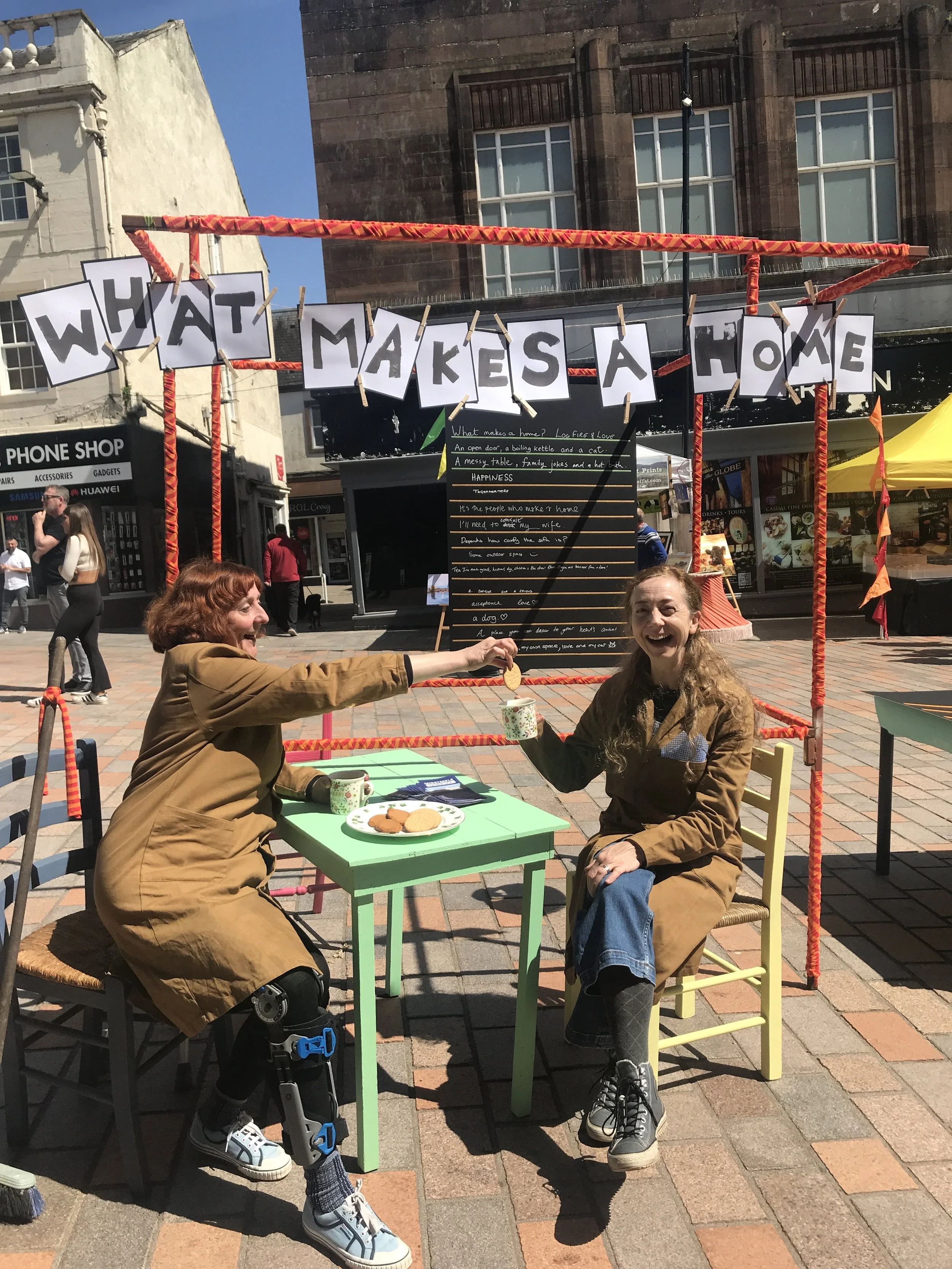 Creative conversations as Midsteeple Quarter artists make their mark ...