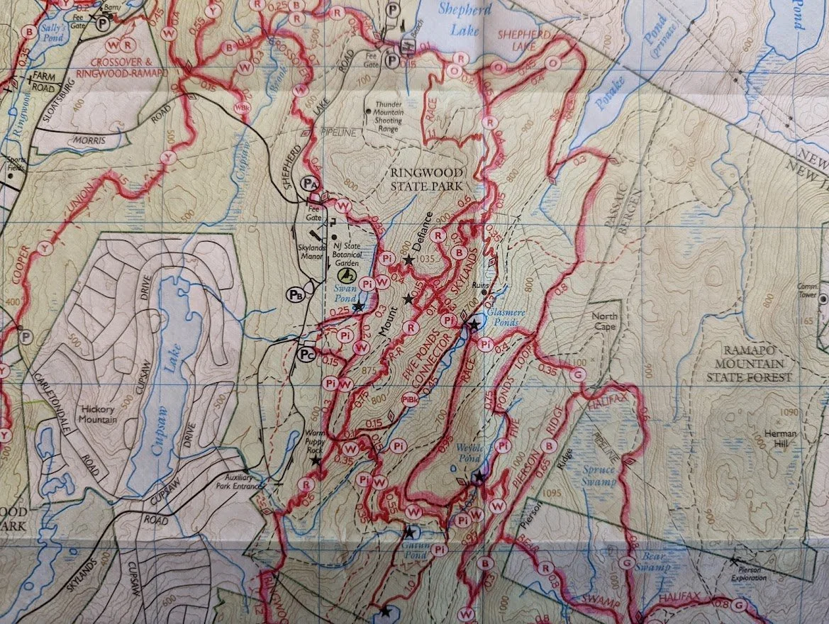 May 11, 2022 - Ringwood State Park, Five Ponds Connector — Highlight Hiker