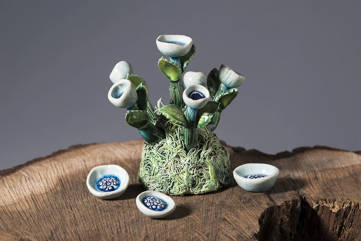 Ceramic four seasons by Mount Ida Pottery — Mount IDA Pottery