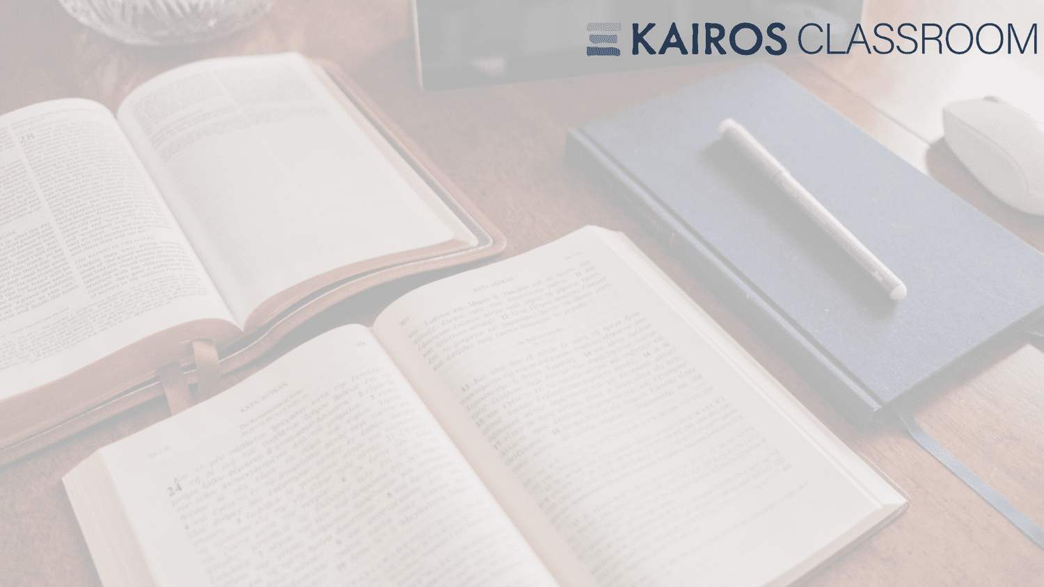 Kairos Greek Lesson 1 Videos | Start Learning Today — Kairos Classroom