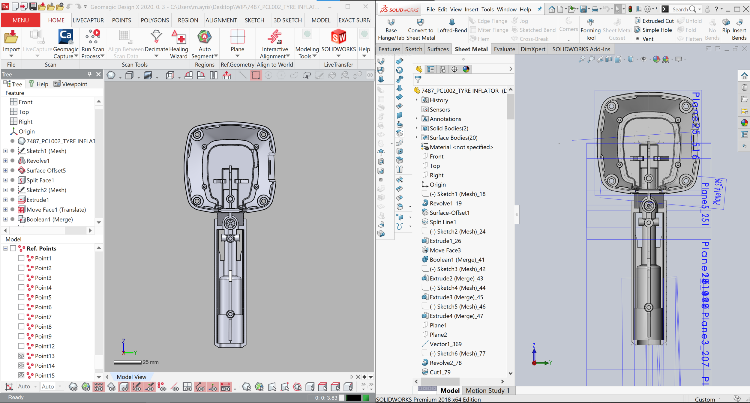 Laser Scanning reverse engineering services — Laser Scanning