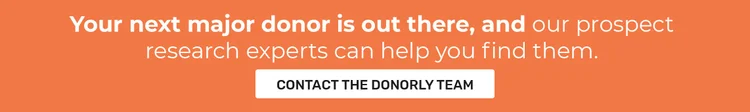 Donorly — Finding Major Donors: How to Identify & Secure Major Gifts
