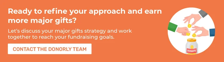 Donorly — Designing a Major Gifts Strategy: Steps for Small Nonprofits