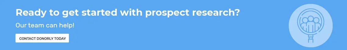 Donorly — Prospect Research: Everything Nonprofits Need to Know