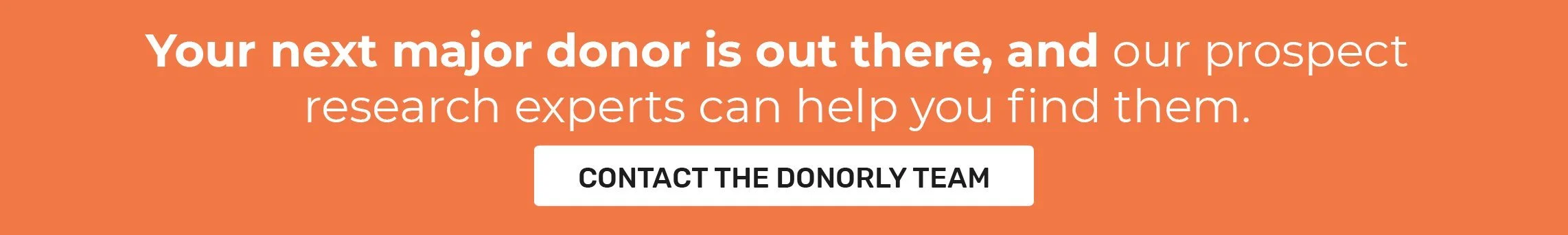 Donorly — Designing a Major Gifts Strategy: Steps for Small Nonprofits