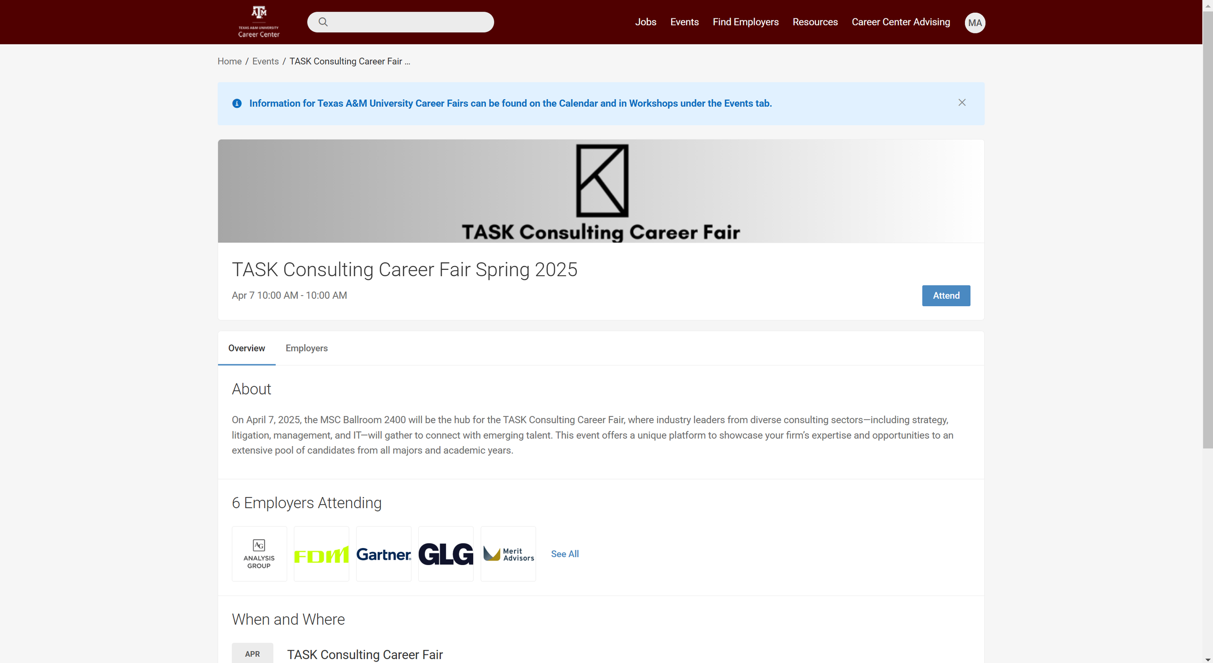 Student Info Public Profile — TASK at TAMU