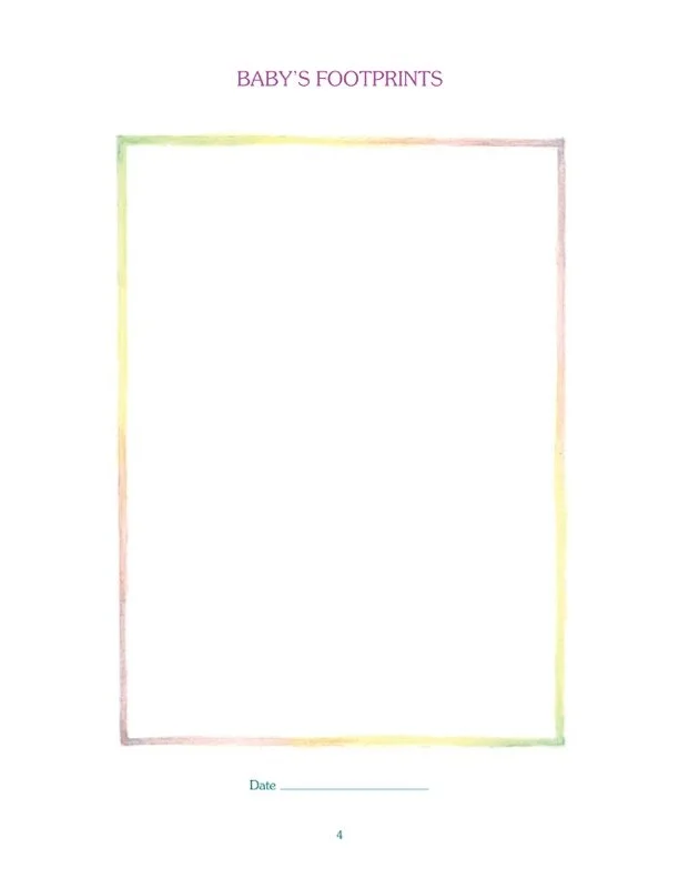 Baby's Treasured Memories - A Baby Record Book