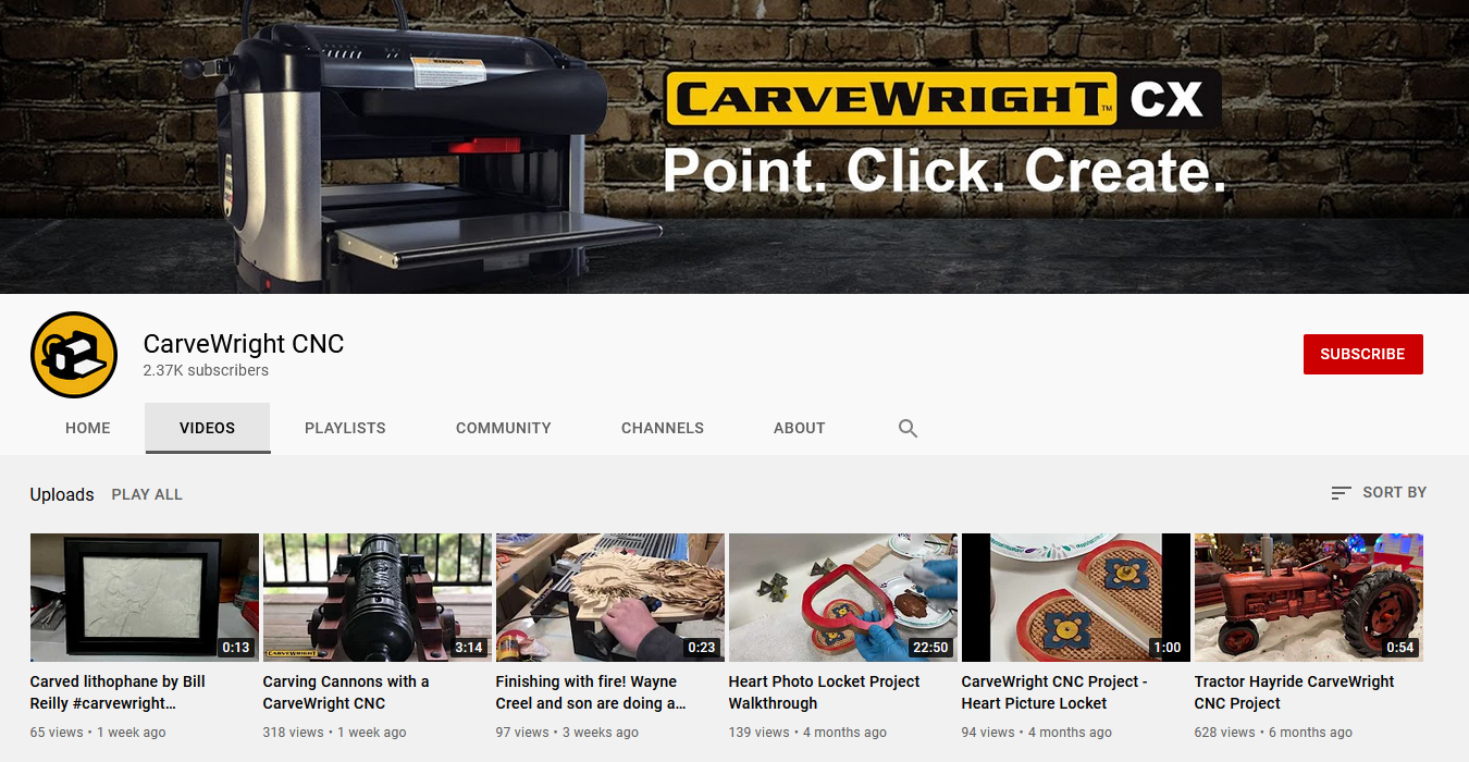Learn CarveWright CNC — Learn Your CNC