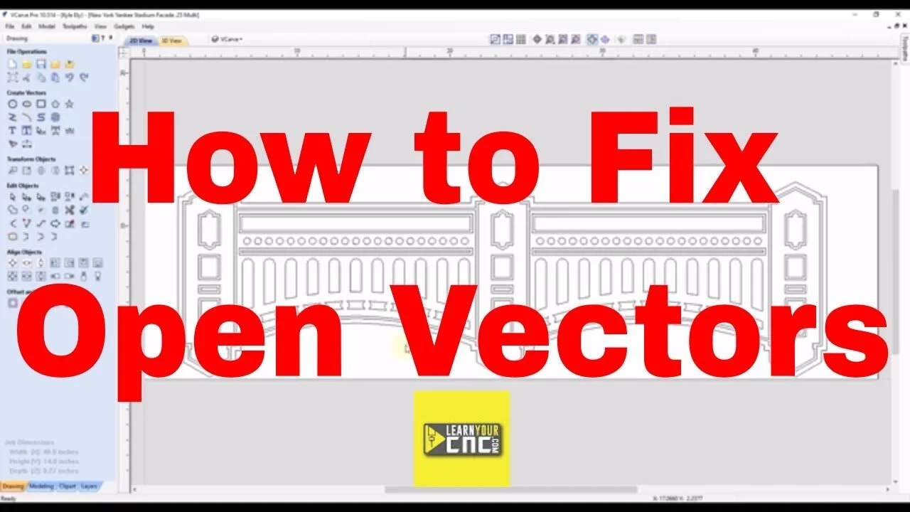 open vectors — CNC Blog — Learn Your CNC