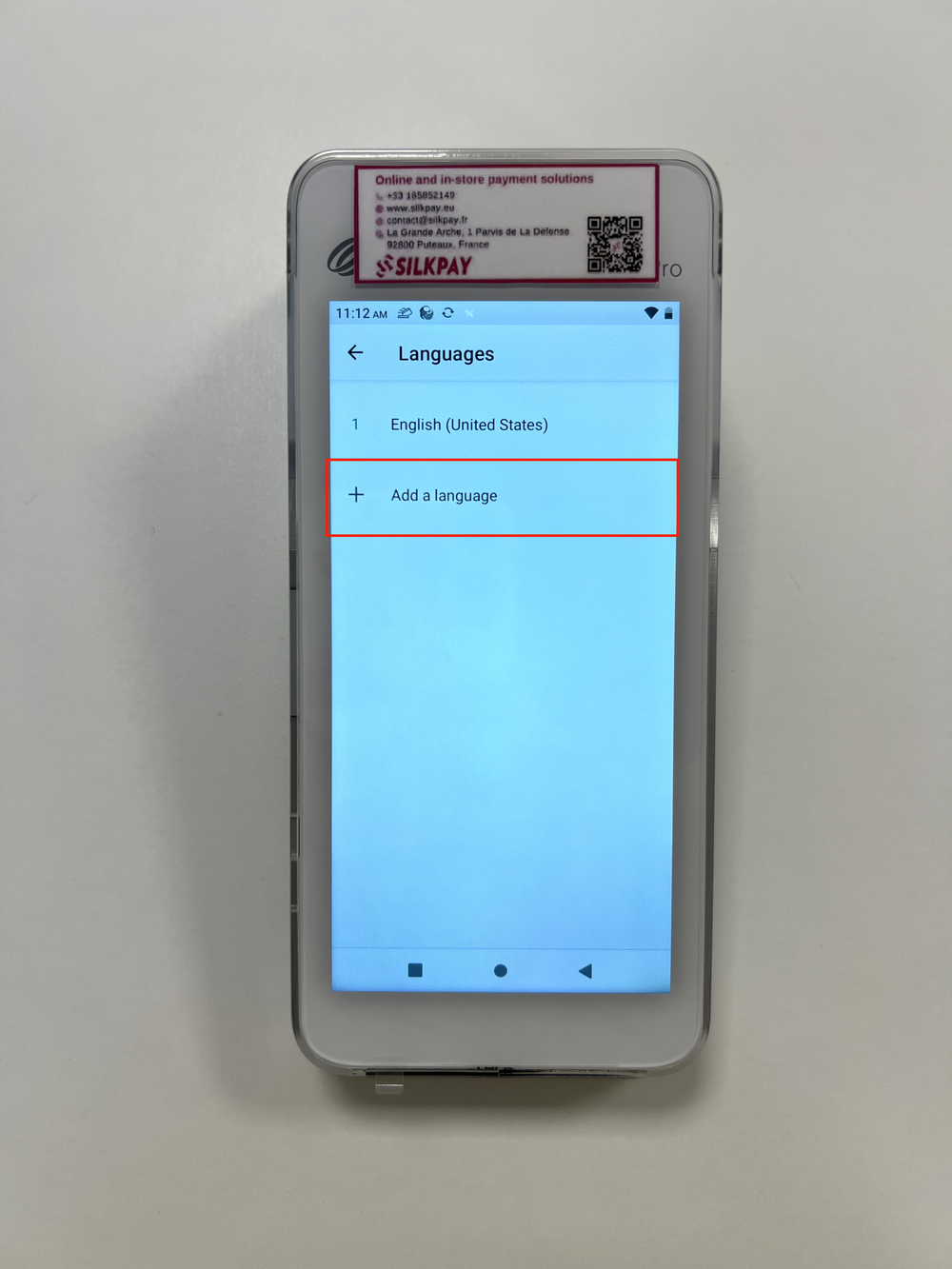 How to set up your PAX A920Pro POS terminal — silkpay