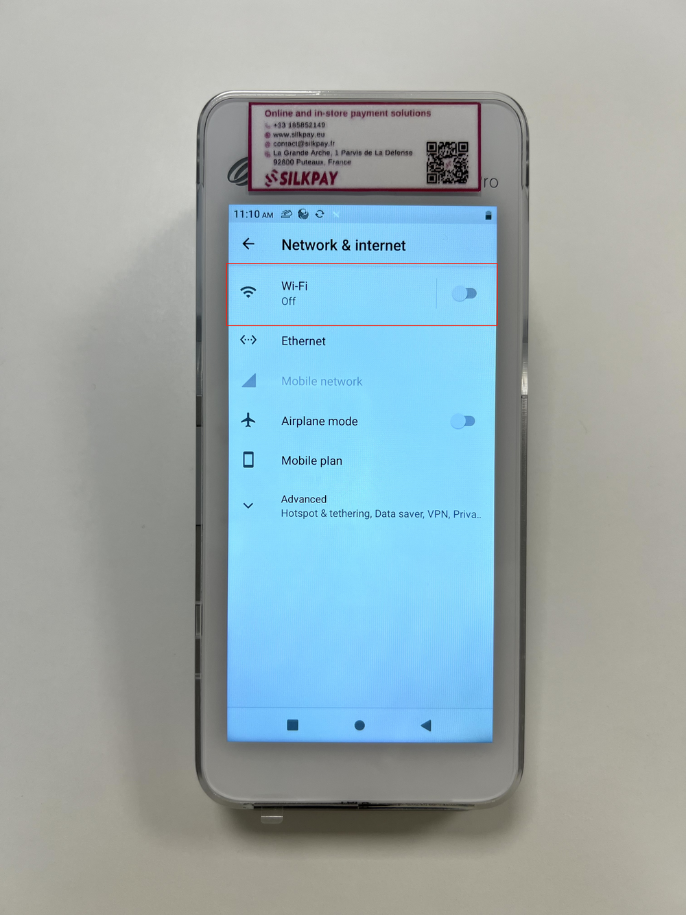 How to set up your PAX A920Pro POS terminal — silkpay