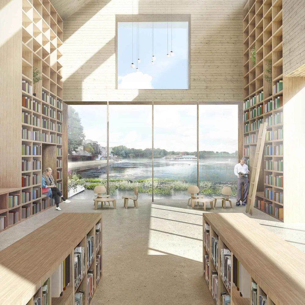 The Southmere Village Library — Reiulf Ramstad Arkitekter