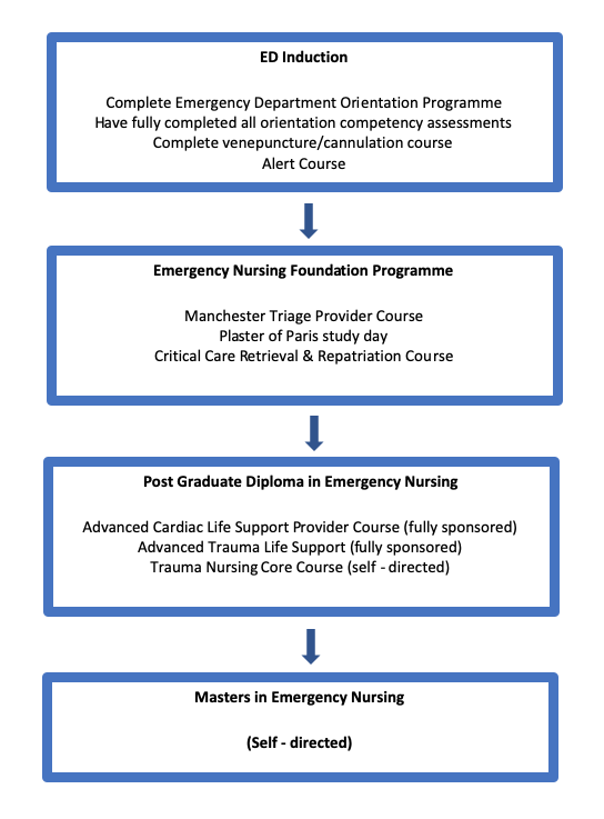 Emergency Nursing Education — St. James' Hospital Emergency Department