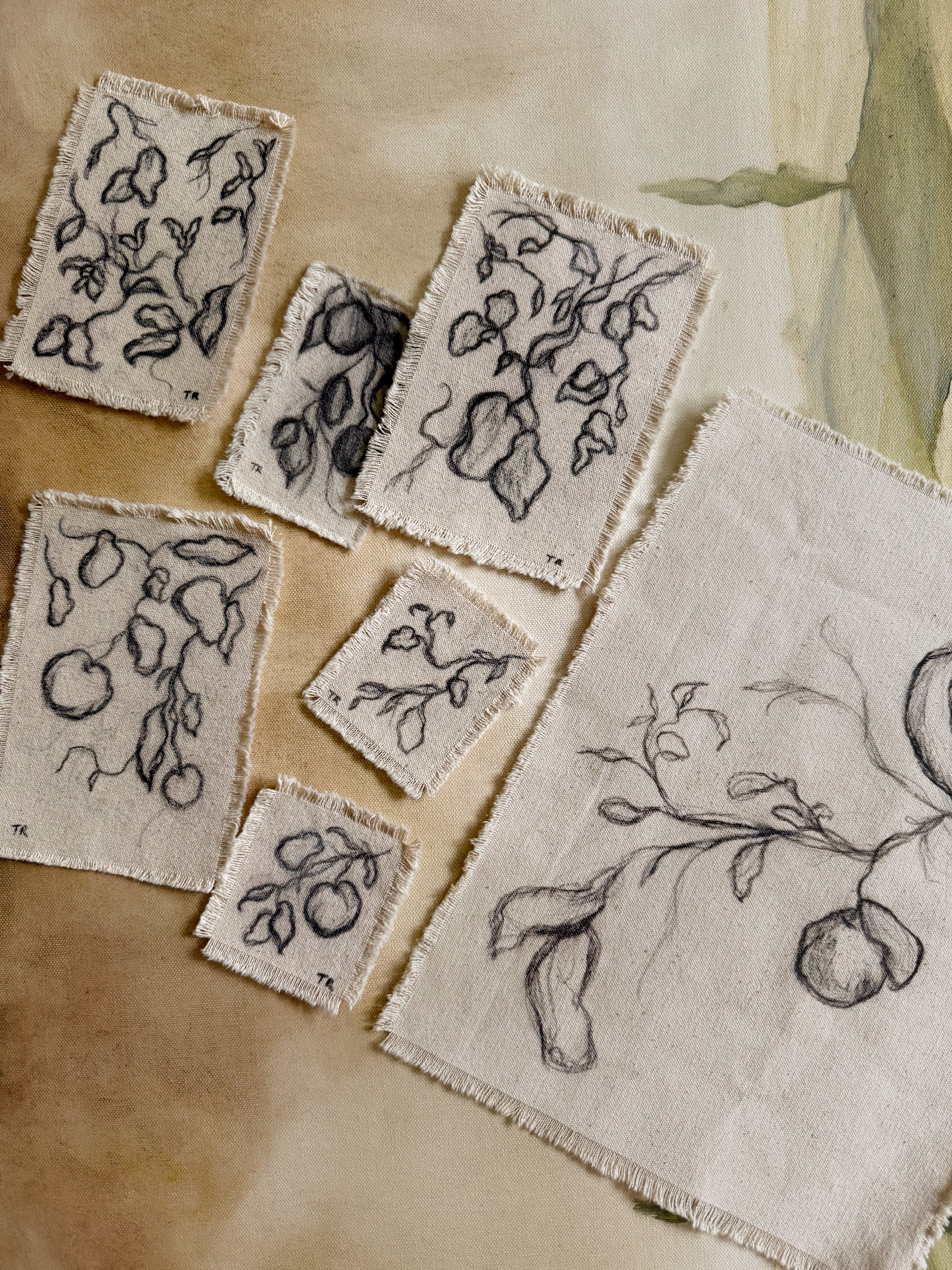 Raw Canvas & Charcoal — Terrah Ray Fine Art Studio