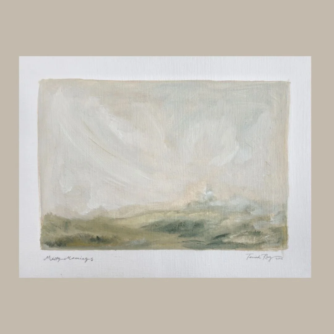 Misty Mornings — Terrah Ray Fine Art Studio