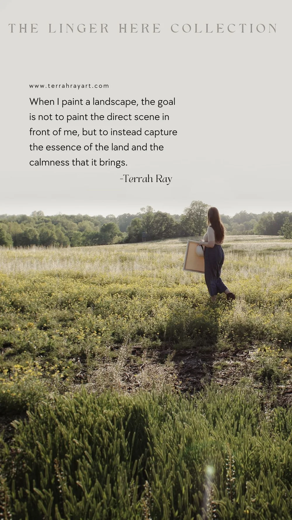 From Field to Canvas — Terrah Ray Fine Art Studio