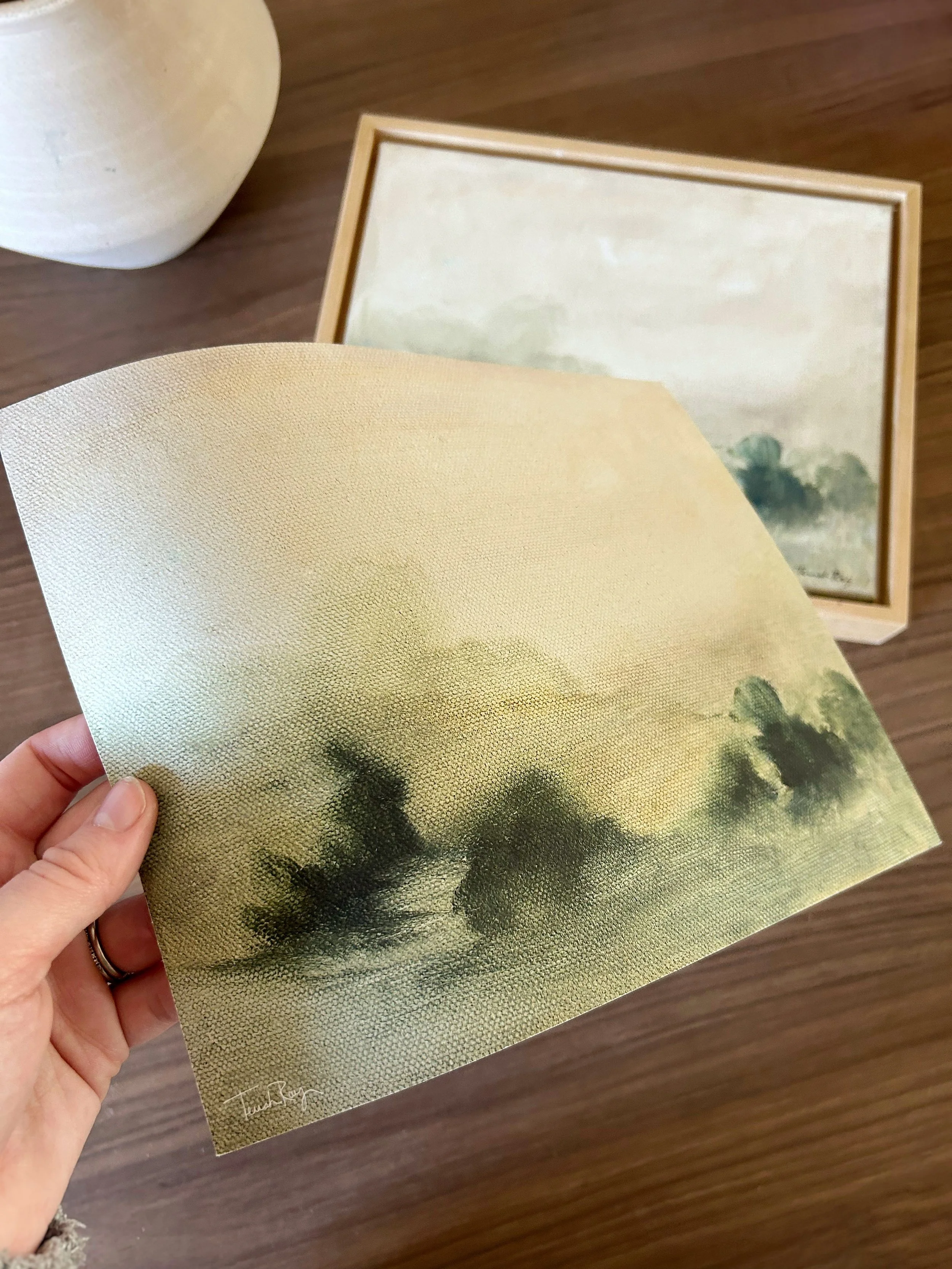 Through Calmness — Terrah Ray Fine Art Studio