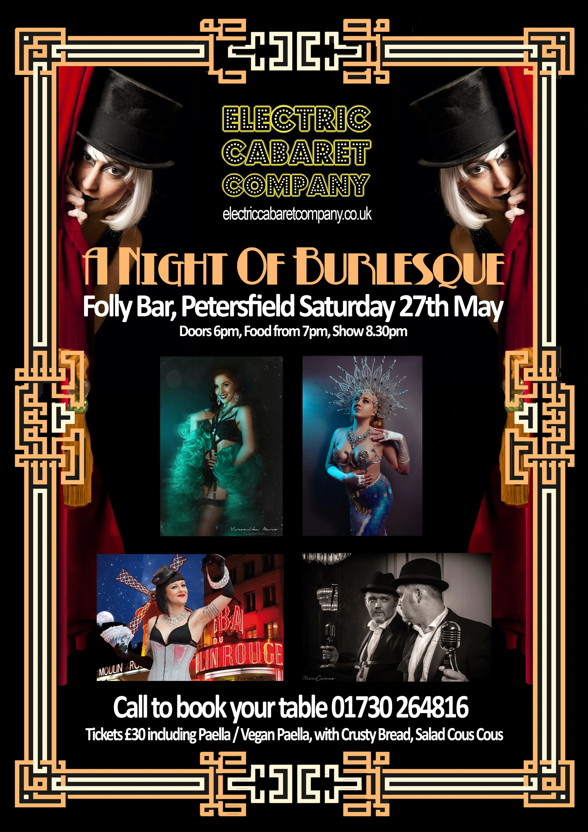 A night of Burlesque! — The Folly | Petersfield Pub & Restaurant