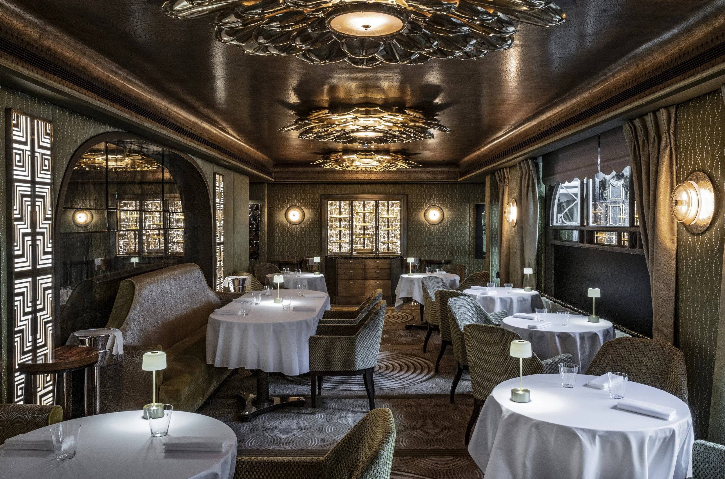 Restaurant 1890, The Savoy — Victoria Jerram Lighting Design