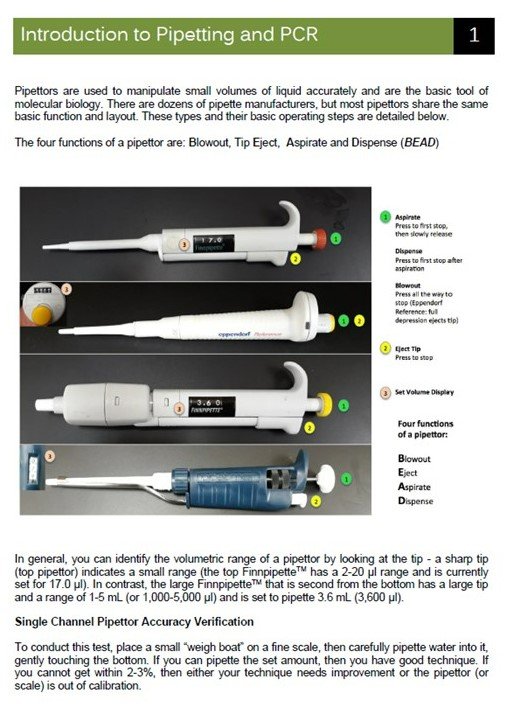 PCR Methods Course Textbooks — DecisionLearning