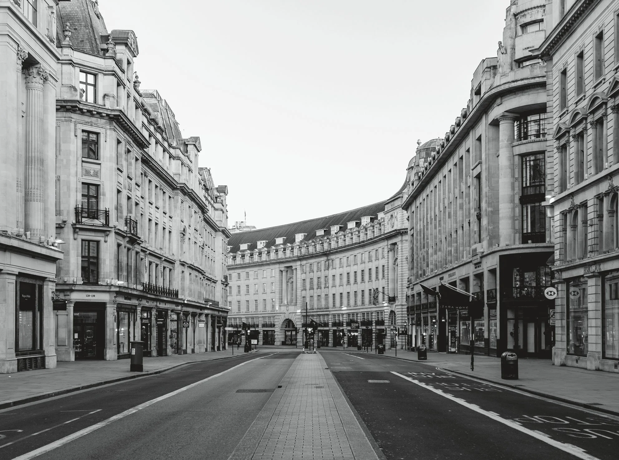 Empty London Street