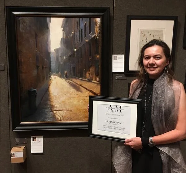 Eleinne Basa wins Artist Choice Award — American Tonalist Society