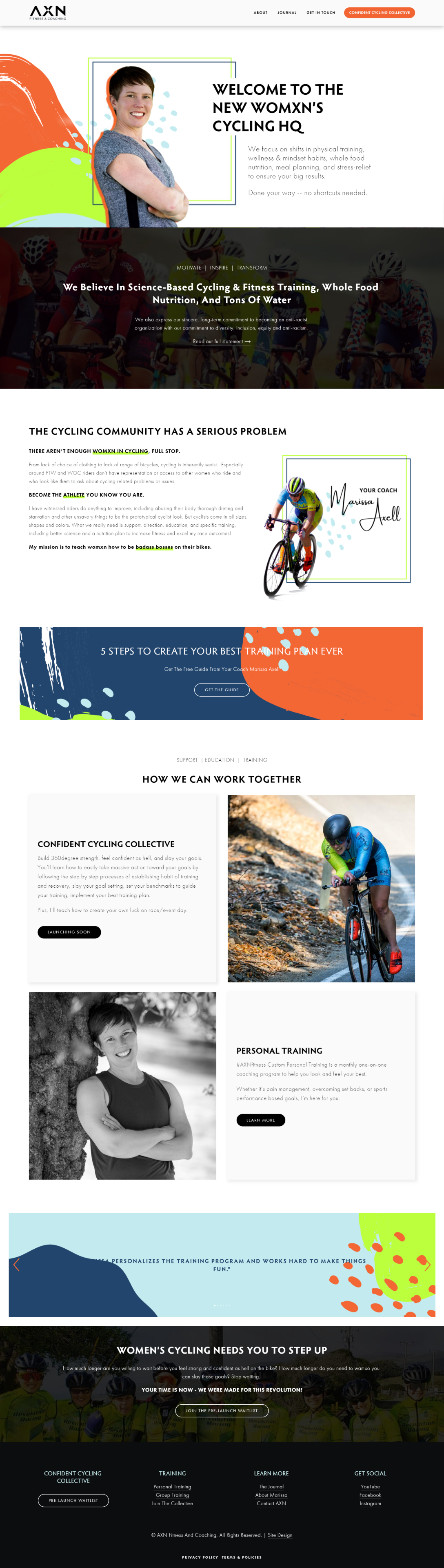 AXN Fitness & Coaching — DAVIS HUMPHRIES DESIGN
