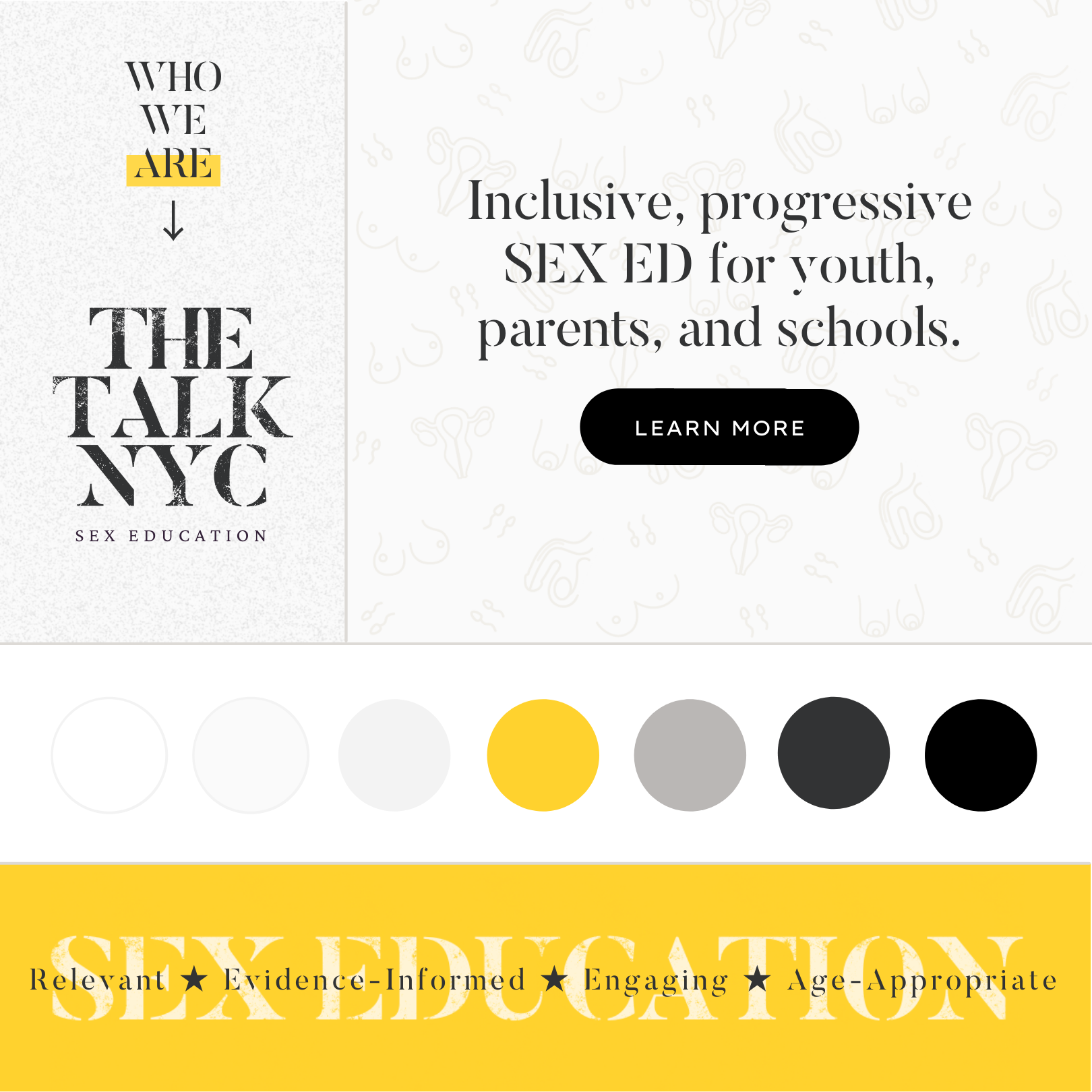 The Talk NYC Website — DAVIS HUMPHRIES DESIGN