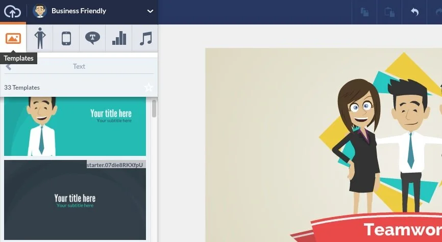 Product Design - Vyond Template Feature Redesign — Tim Chan