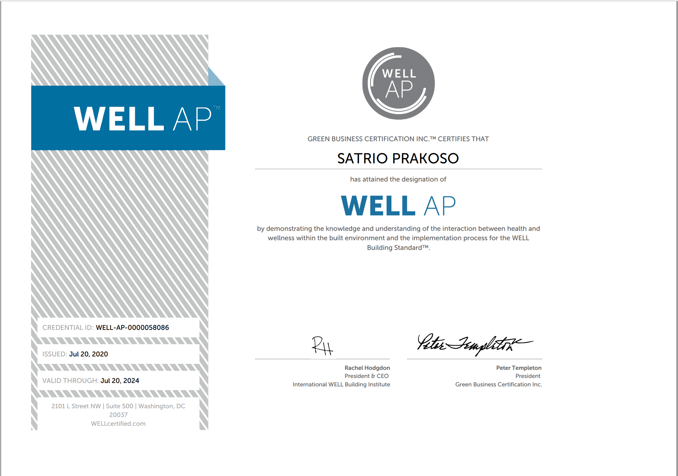 WELL Building Standard Consulting — Sustainahaus