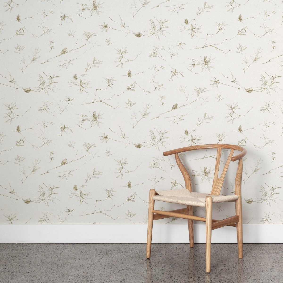 Coastal Banksia Wallpaper — The Design Social Studio