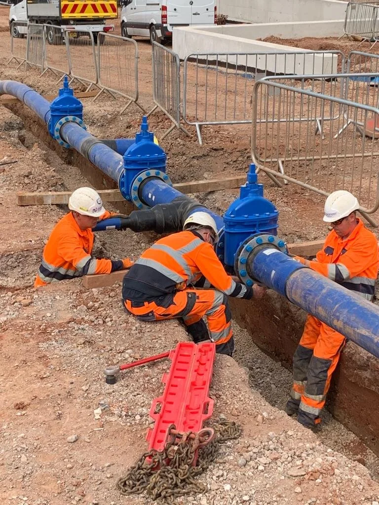 Ductile Iron Pipework — Pioneer Pipework Services - Gas Mains and Water ...