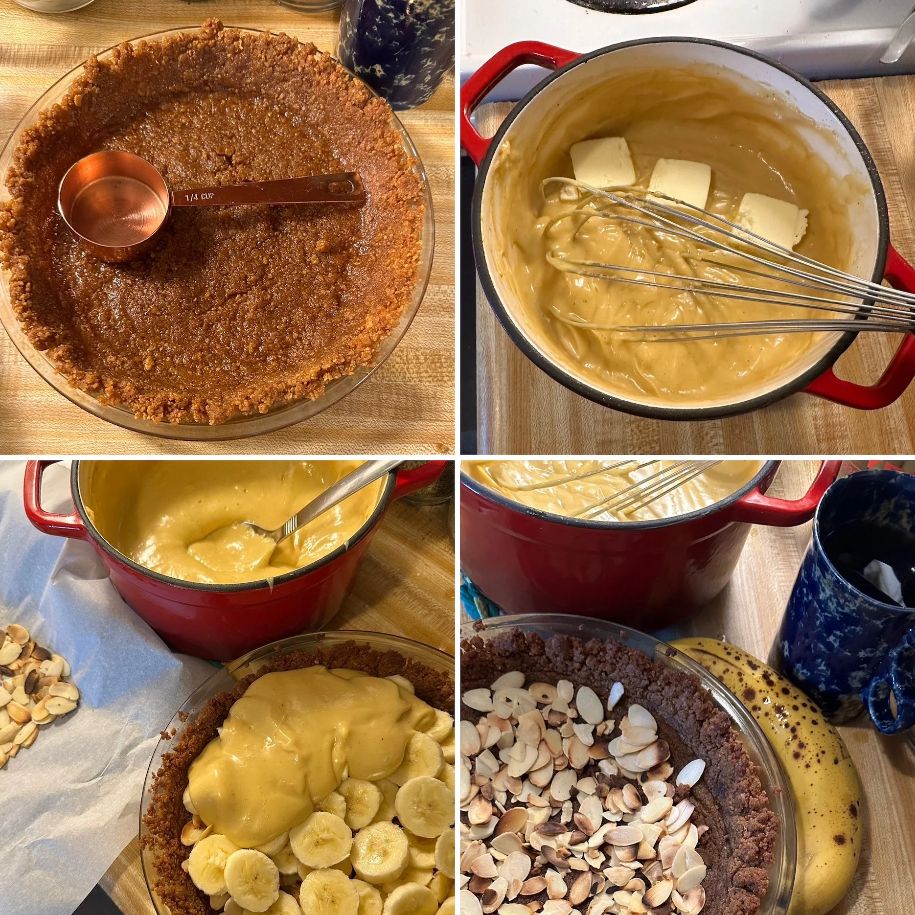 Butterscotch Banana Cream Pie — Professor Butter Beard