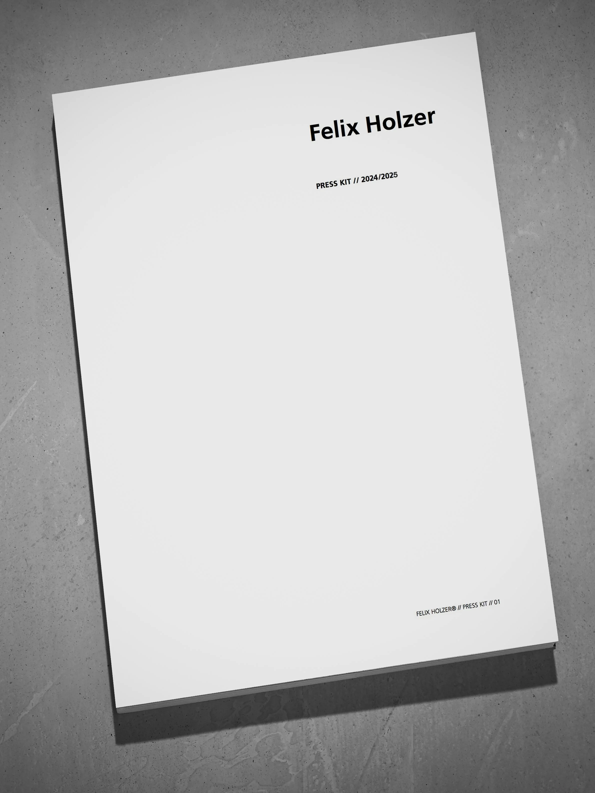 Newsroom | Press Kit — Felix Holzer® | Official Website | Photographer ...