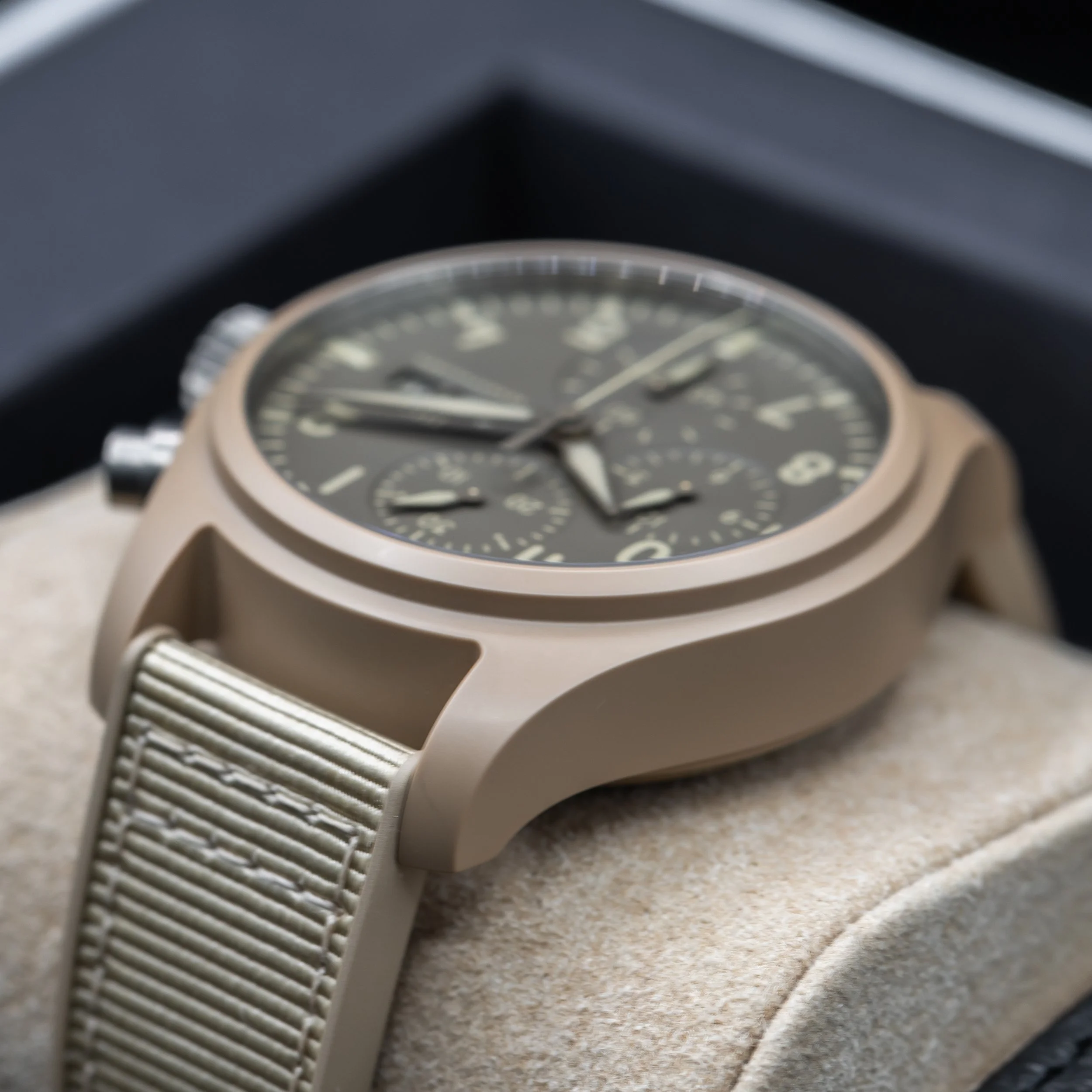 IWC Pilot Chronograph Top Gun in Desert Mojave Ceramic — Mechanical Art