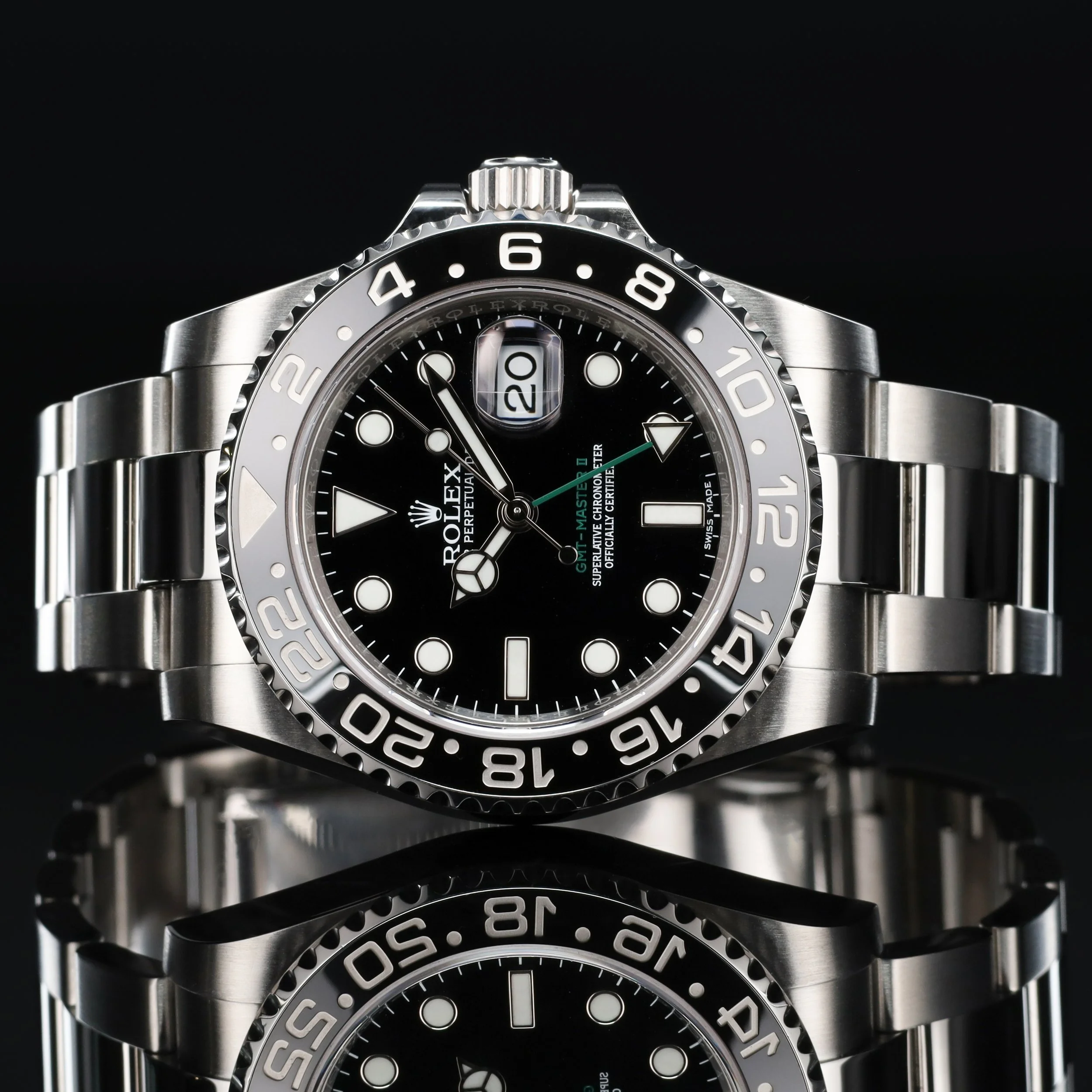 Rolex GMT-Master II, Black ceramic Bezel Full Set — Mechanical Art
