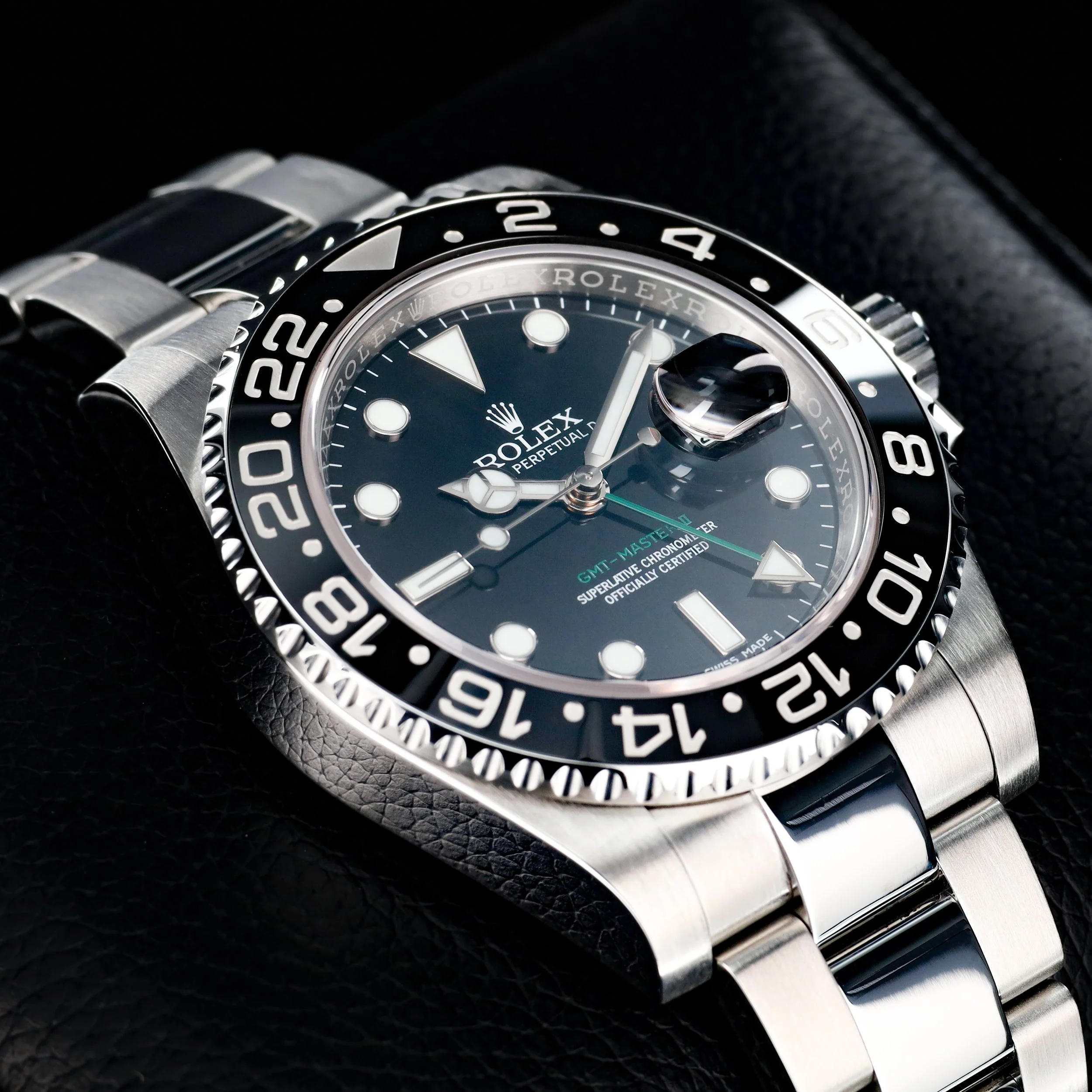Rolex GMT-Master II, Black ceramic Bezel Full Set — Mechanical Art