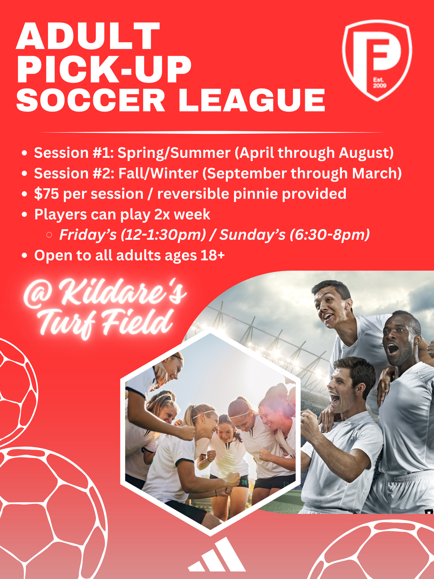 Adult Leagues — Penn Fusion Soccer Academy
