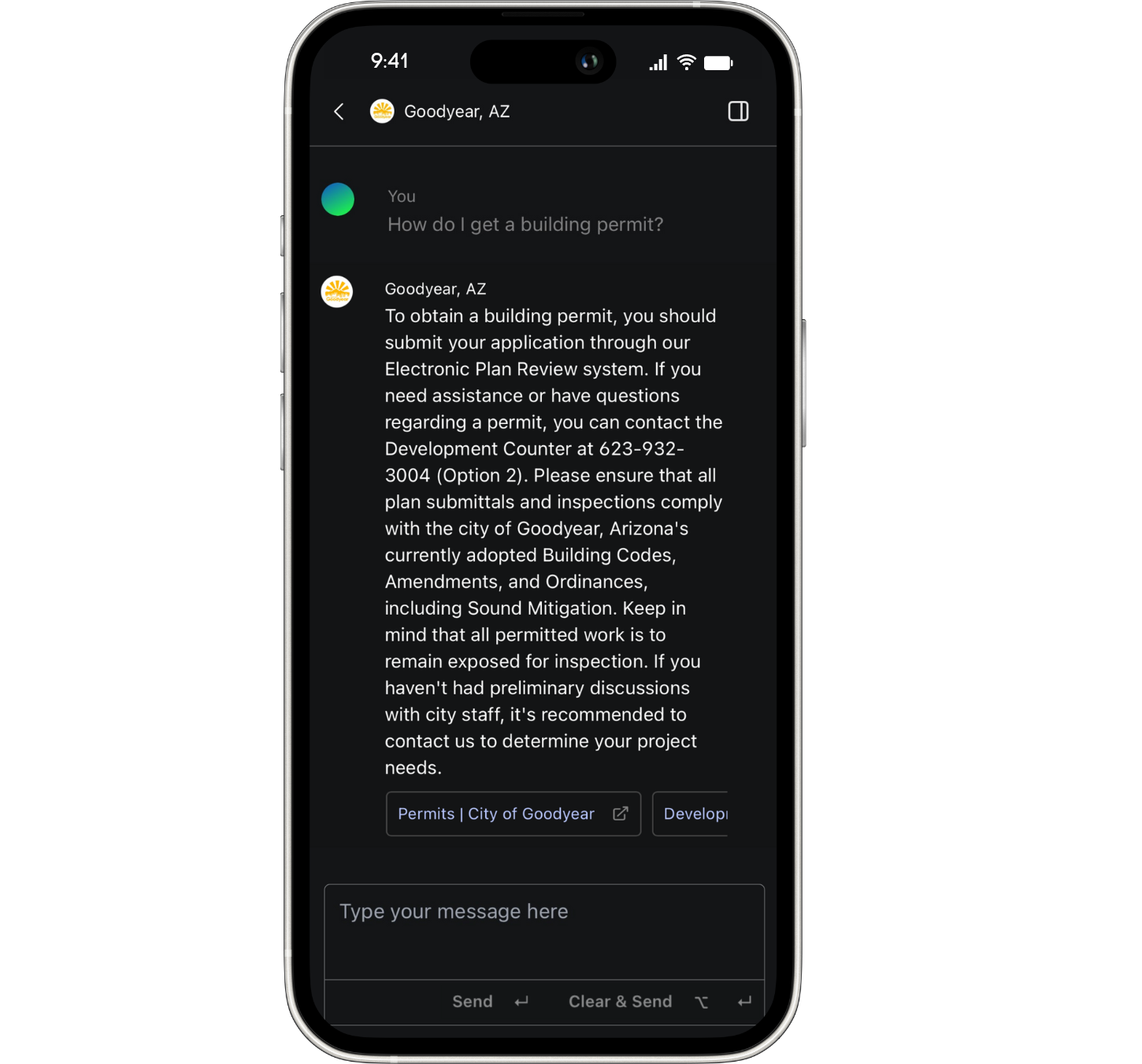 Generative AI — Citibot