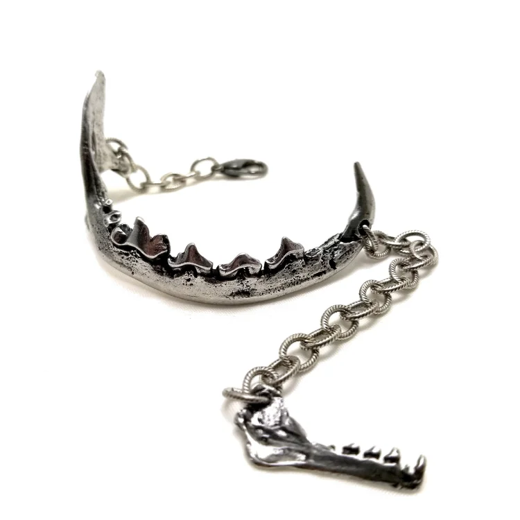 Raven Bone Cage Cuff Bracelet | Martha Rotten