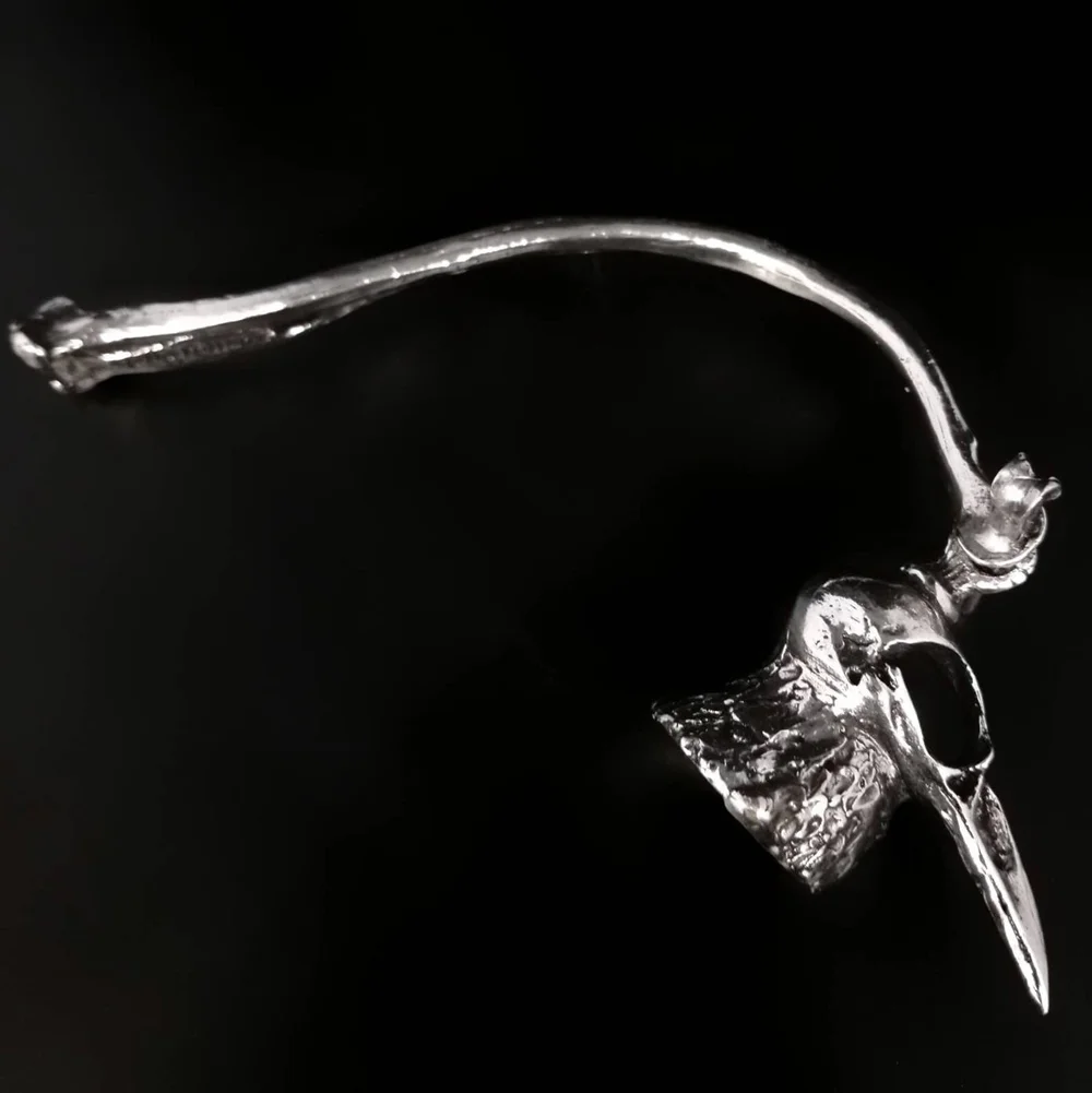 Crystal Snake Vertebrae Ring | Martha Rotten