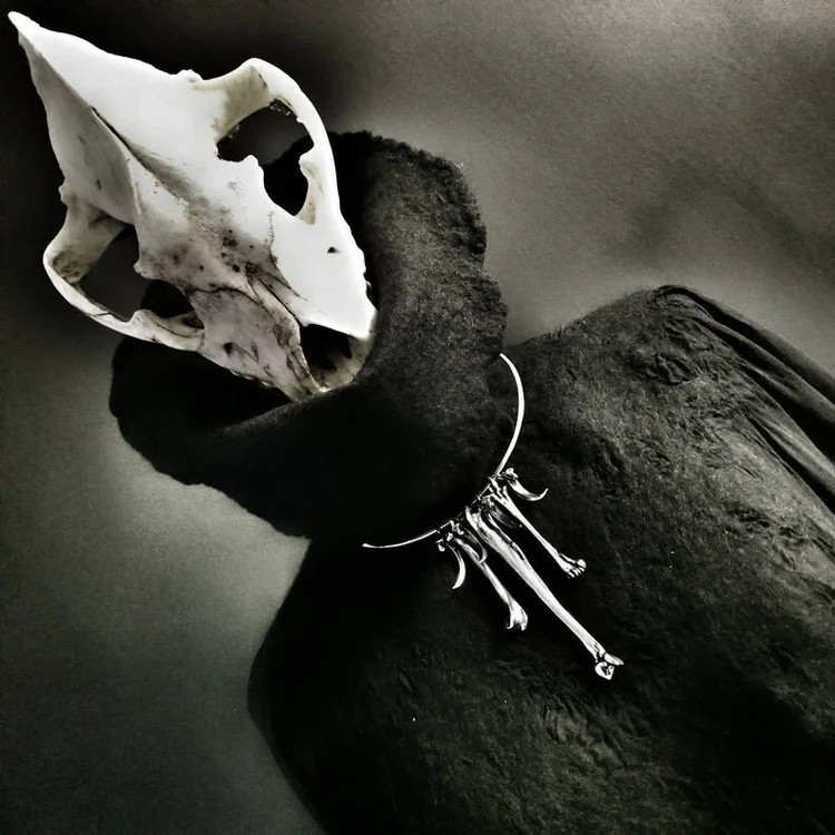 Roe Deer Antler Collar | Martha Rotten