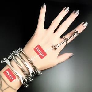 Raven Bone Cage Cuff Bracelet | Martha Rotten