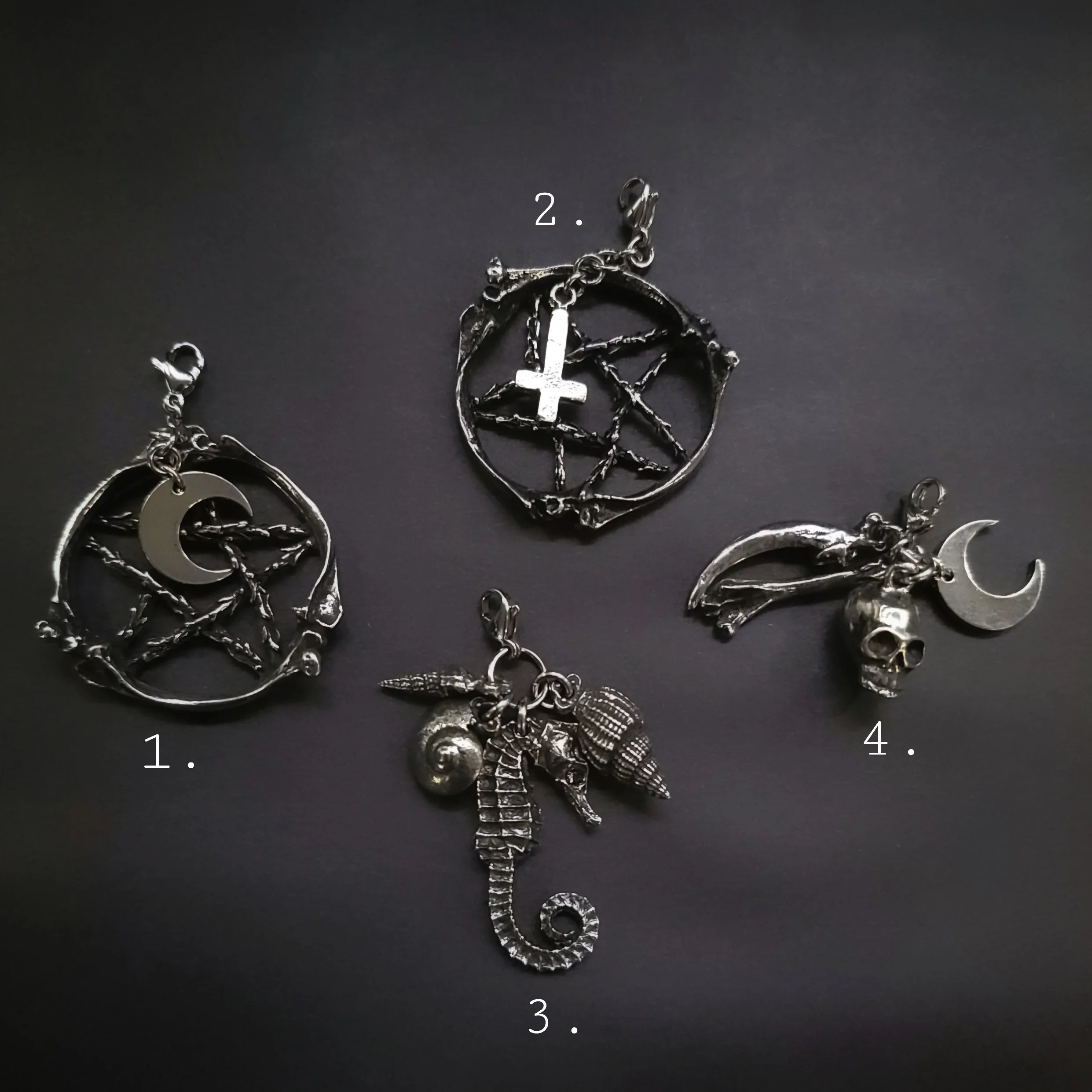Raven Claws & Talons Necklace | Martha Rotten