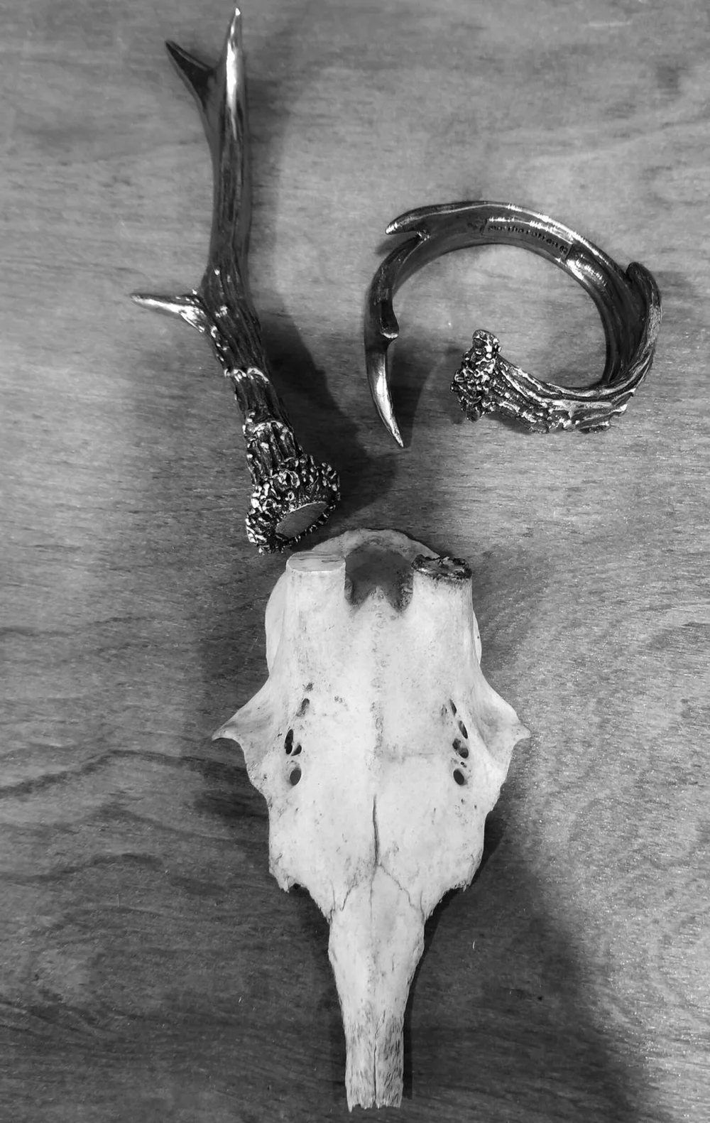 Raven Bone Cage Cuff Bracelet | Martha Rotten
